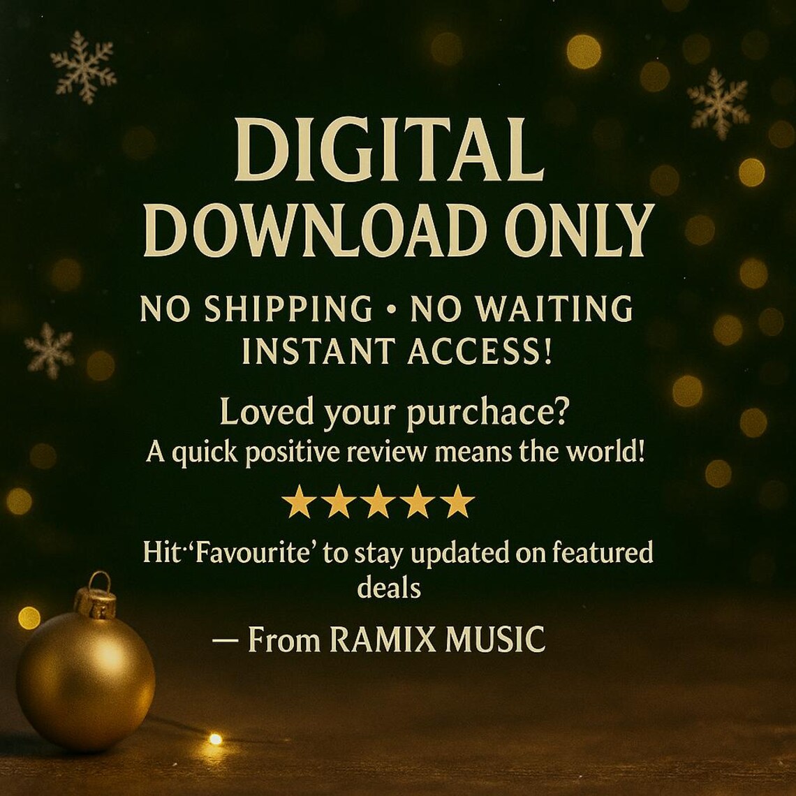 Christmas Music Pack – 20 Royalty-free Holiday MP3 Tracks for Youtube ...