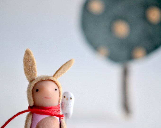 Bunny Harriet Miniature Figurine - Etsy