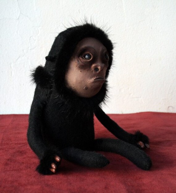 Items similar to Monkey Soft sculpture on Etsy