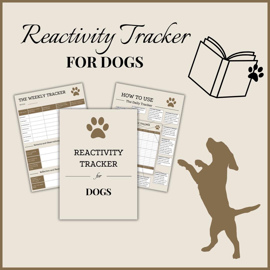 Dog Reactivity Tracker: Printable Daily & Weekly Log (PDF Download - Etsy