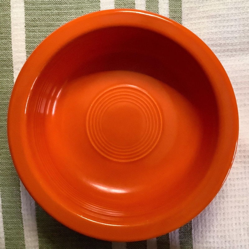Red Atomic Bowl - Etsy