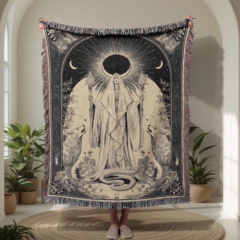 Pagan Goddess Tapestry - Etsy
