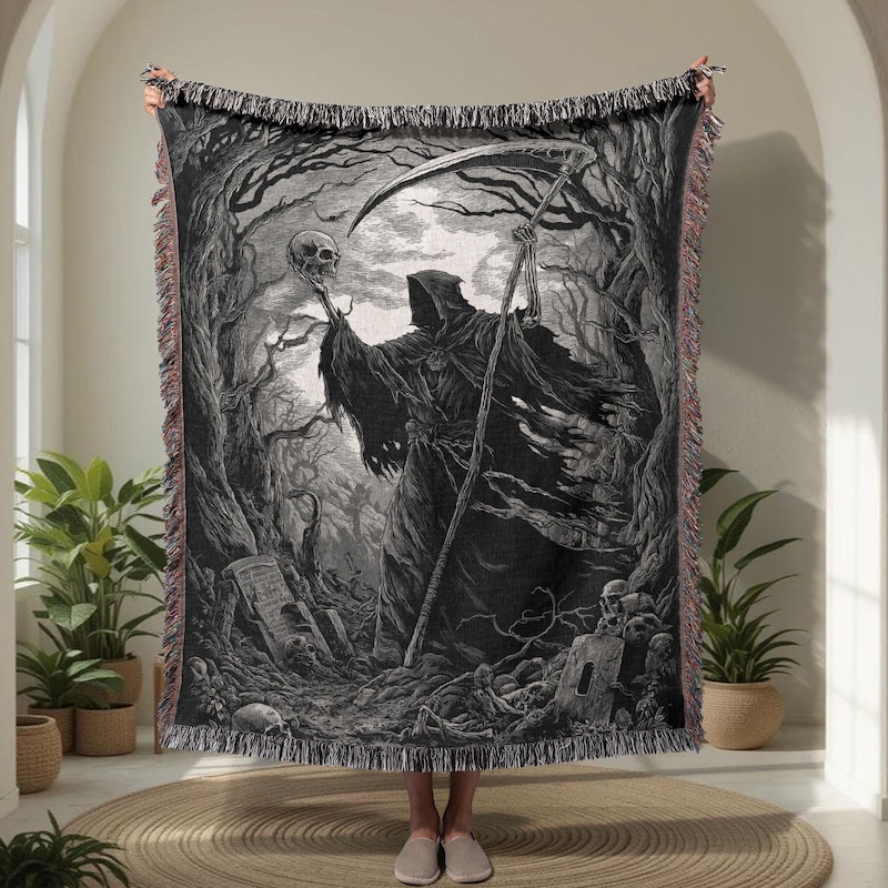Goth Tapestry - Etsy