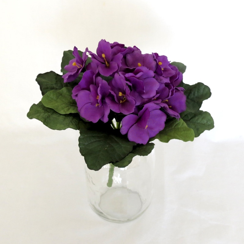 Artificial Violets - Etsy