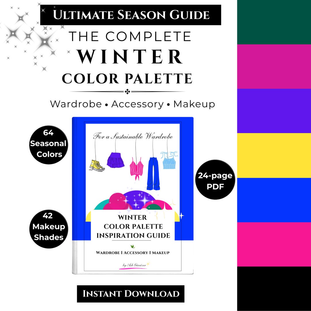 The Complete Winter Color Palette Guide - Capsule Wardrobe, Accessory ...