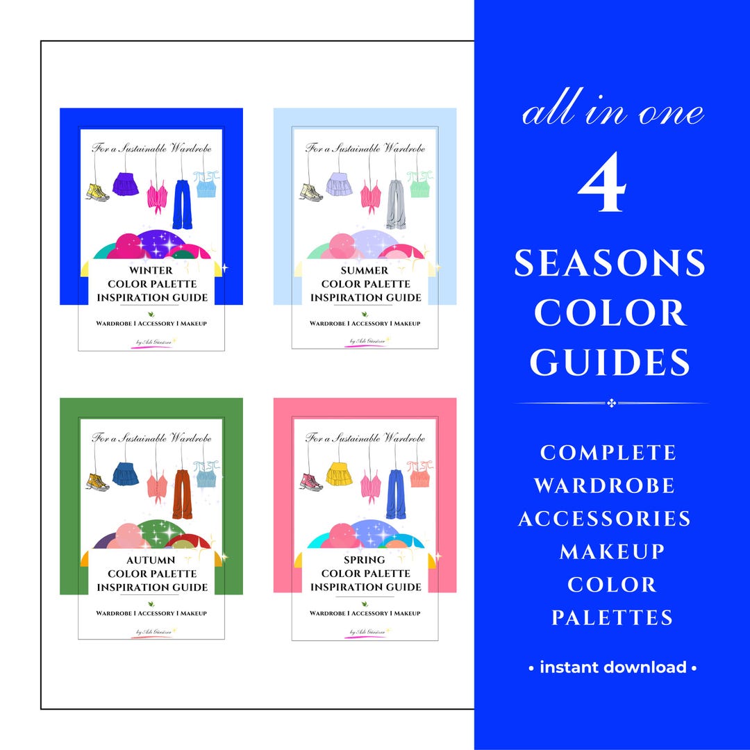The Complete Seasonal Color Guide Bundle – All Seasons Wardrobe ...
