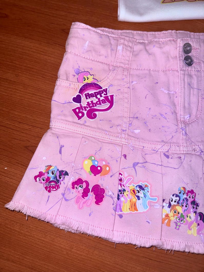 Custom My Pony Birthday Set - Etsy