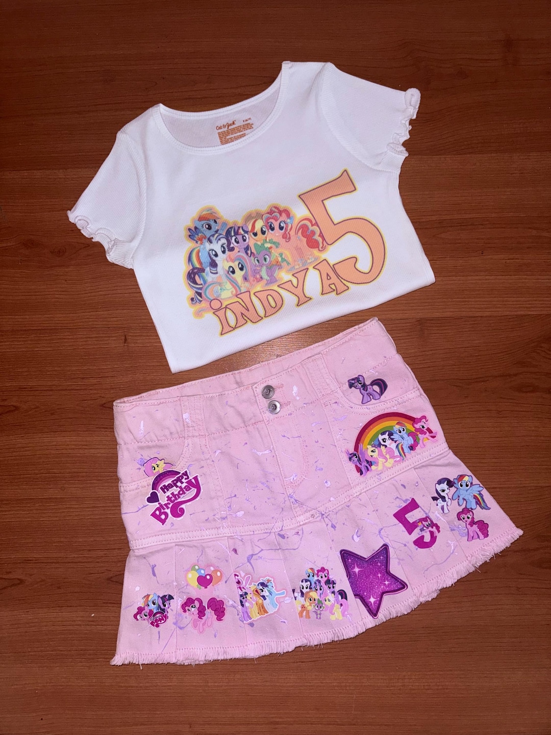 Custom My Pony Birthday Set - Etsy