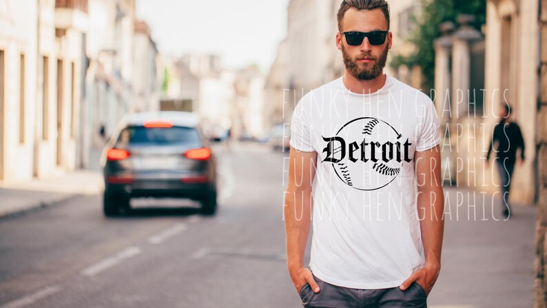 Detroit Tigers Baseball PNG and SVG Digital Download - Etsy