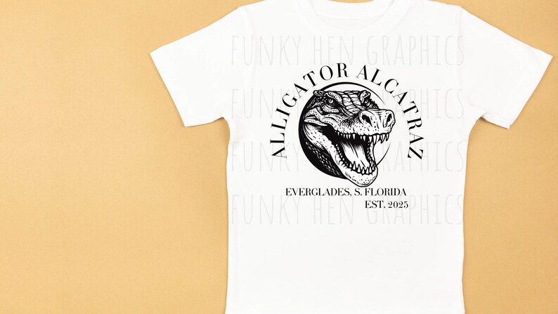 Alligator Alcatraz PNG and SVG Digital Downloads - Etsy