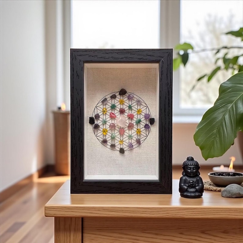 Crystal Grid of True Love & Soulmate Energy – Rose Quartz, Strawberry ...
