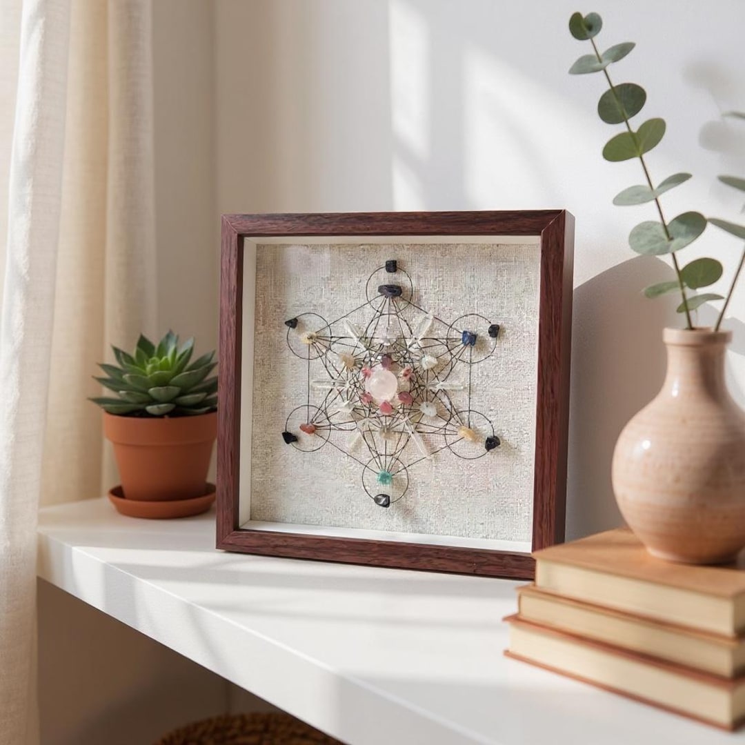 Crystal Grid for Home Protection and Meditation – Metatron’s Cube ...