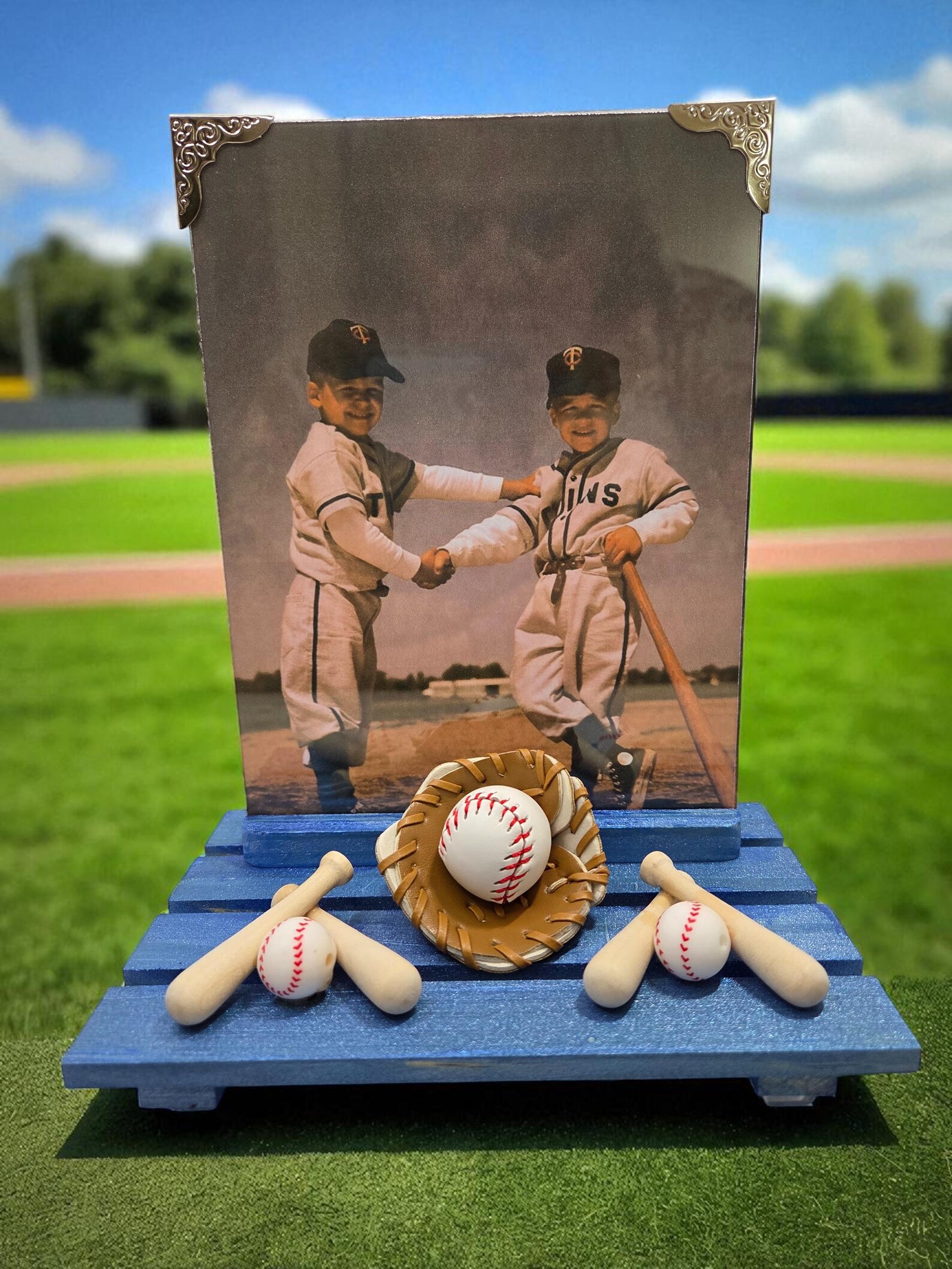 Baseball Picture Vignette, Sports Photo Display, 4x6 Frame - Etsy
