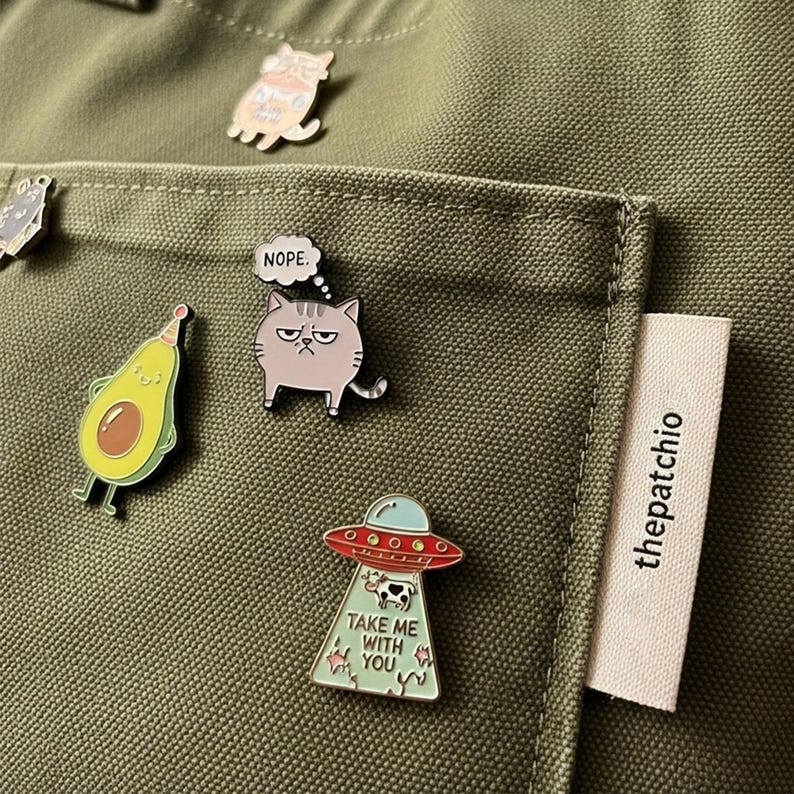 Custom Enamel Pins, Personalized Enamel Pins, Custom Logo Enamel Pins ...