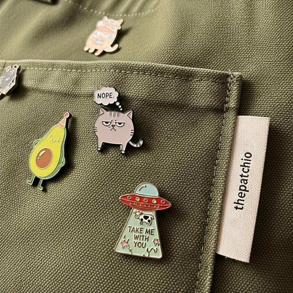 Custom Enamel Pins, Personalized Enamel Pins, Custom Logo Enamel Pins ...