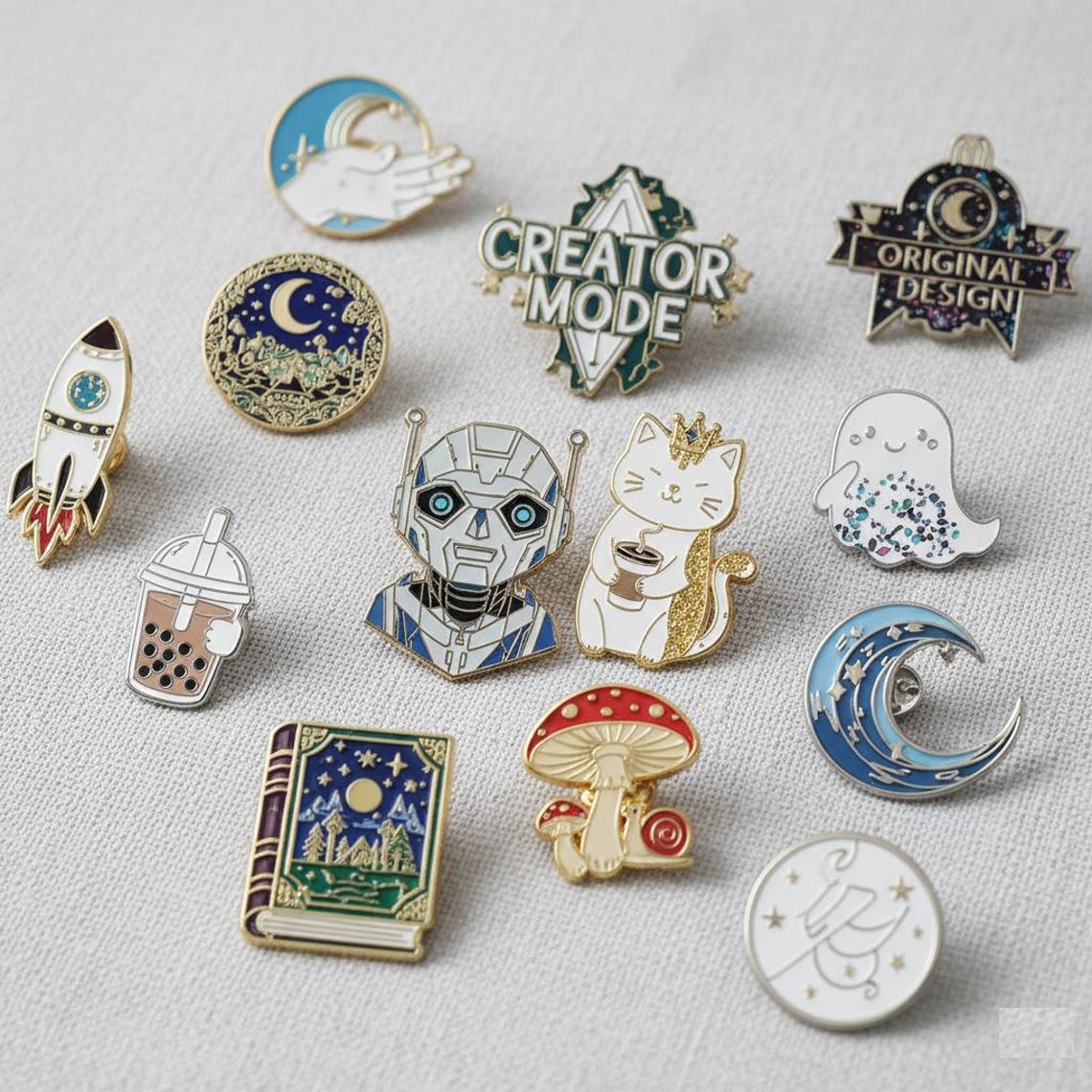 Premium Quality Enamel Pins, Custom Made, Top Quality, Lapel Pins, Free ...