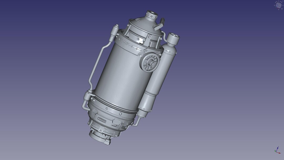 Ekko Z Resonance Motor STL 3D Model - Arcane Printable File - High ...