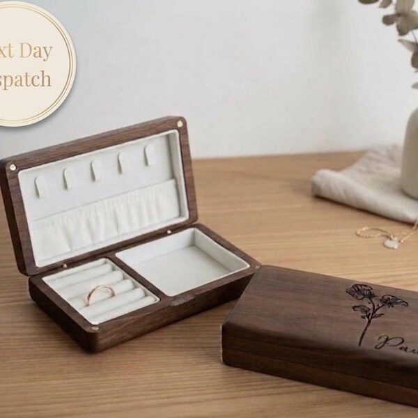 Jewellery Box Wood - Etsy UK