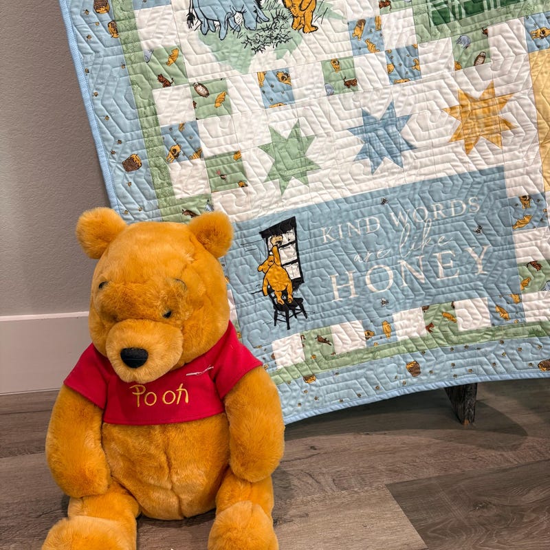 Winnie the Pooh Riley - Etsy UK
