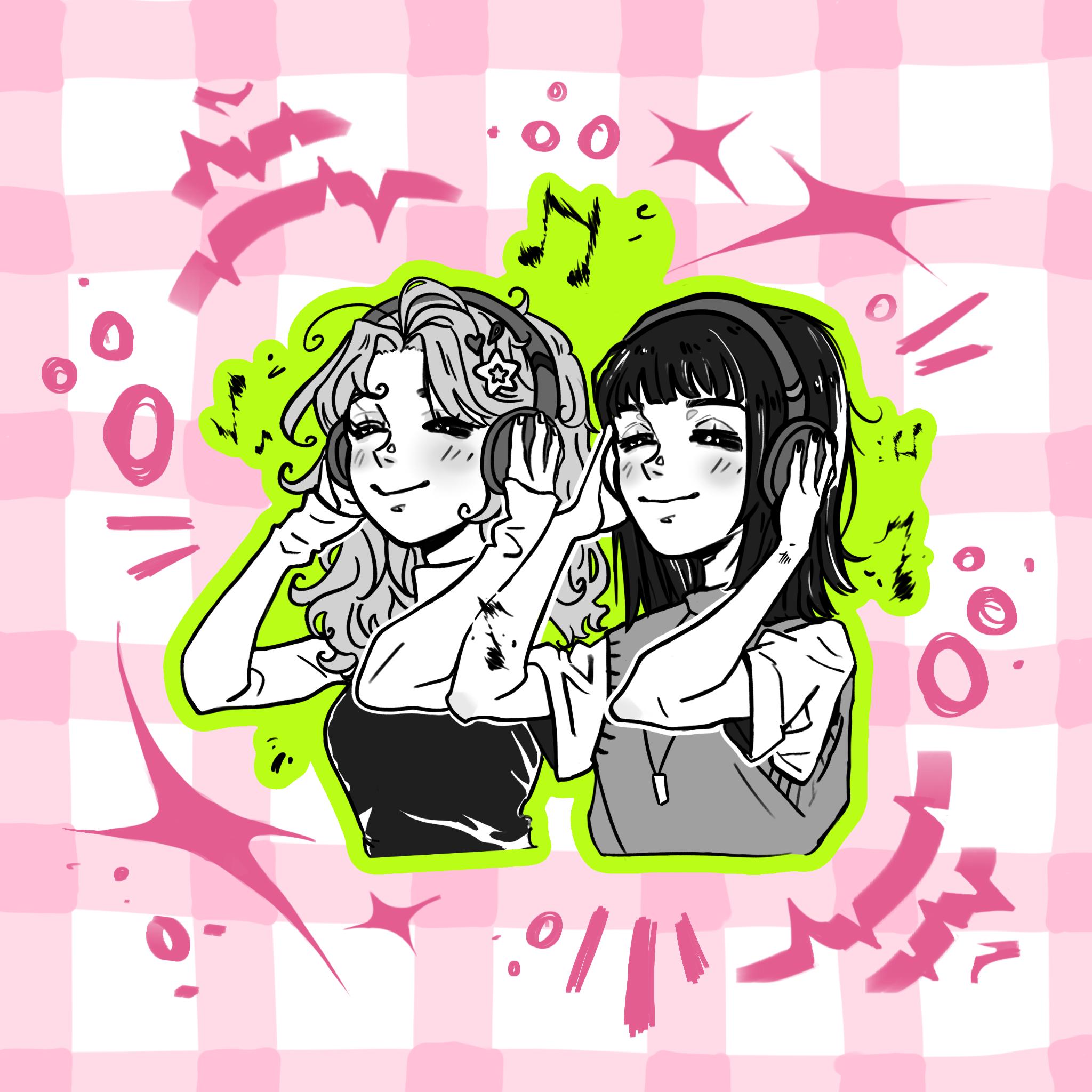 TGSWIIWAGAA | Green Yuri Sticker | Mitsuki | Aya | Mitsuaya Sticker ...