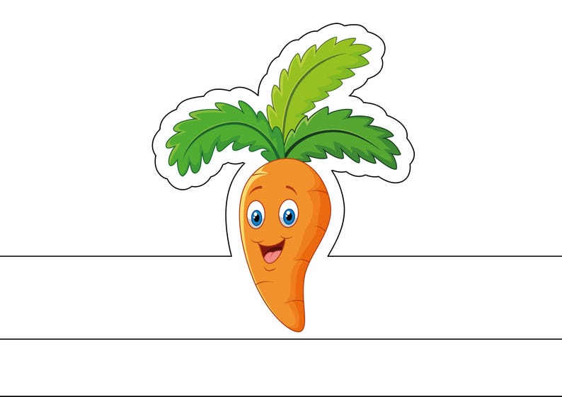Printable Vegetable Masks for Kids: 23 Colorful Veggie Costumes (PDF ...