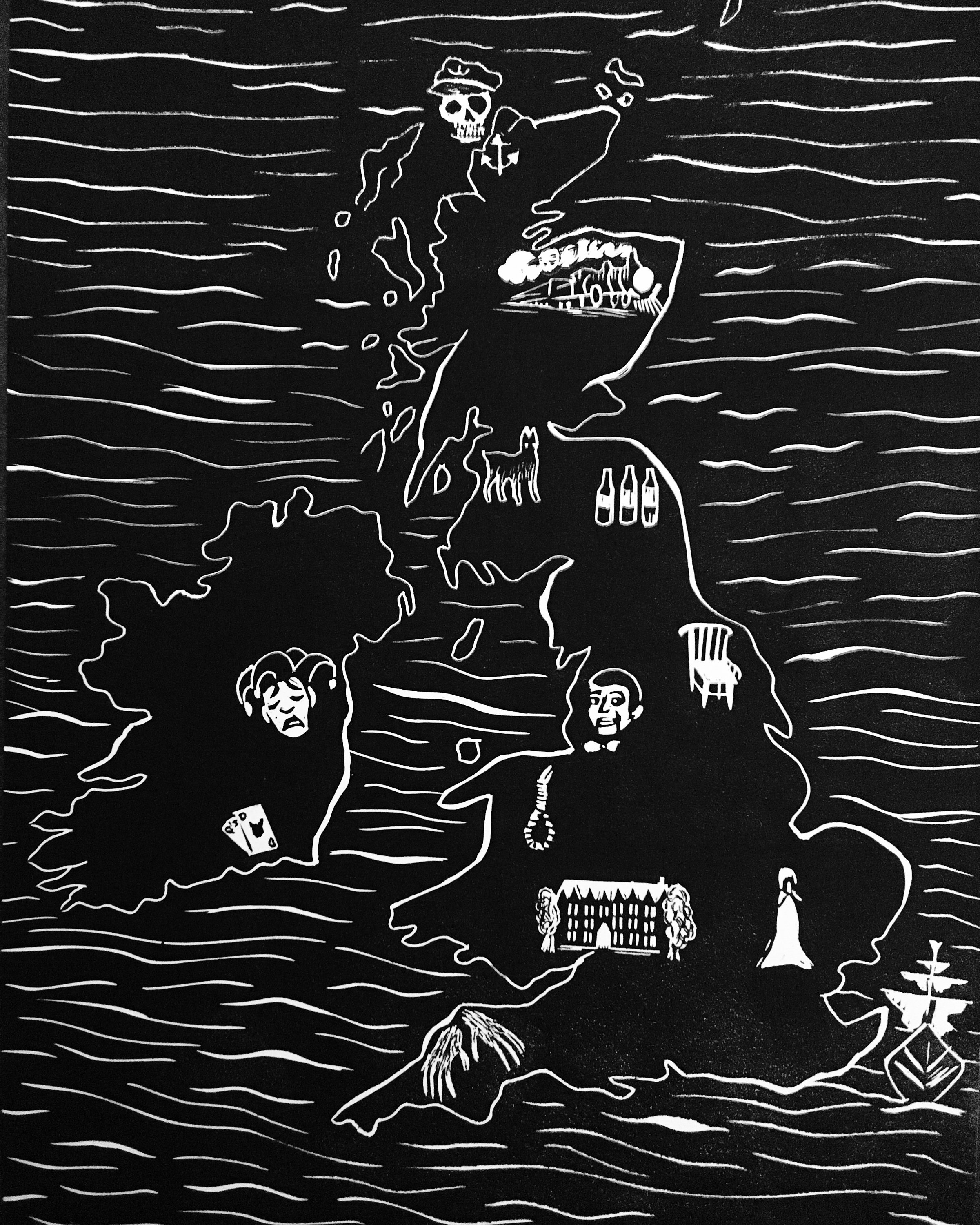 Ghosts of the UK / Haunted Map / Paranormal / Legend / Myth / Dark Art ...