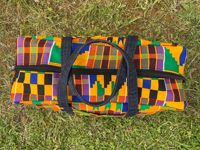 African Kente Print Holdall Bag | Travel Bag | Weekend Bag - Etsy