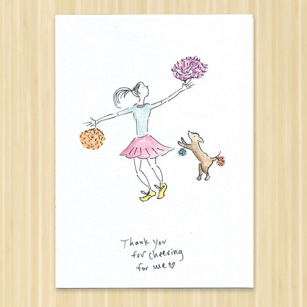 Cheer Thank You - Etsy