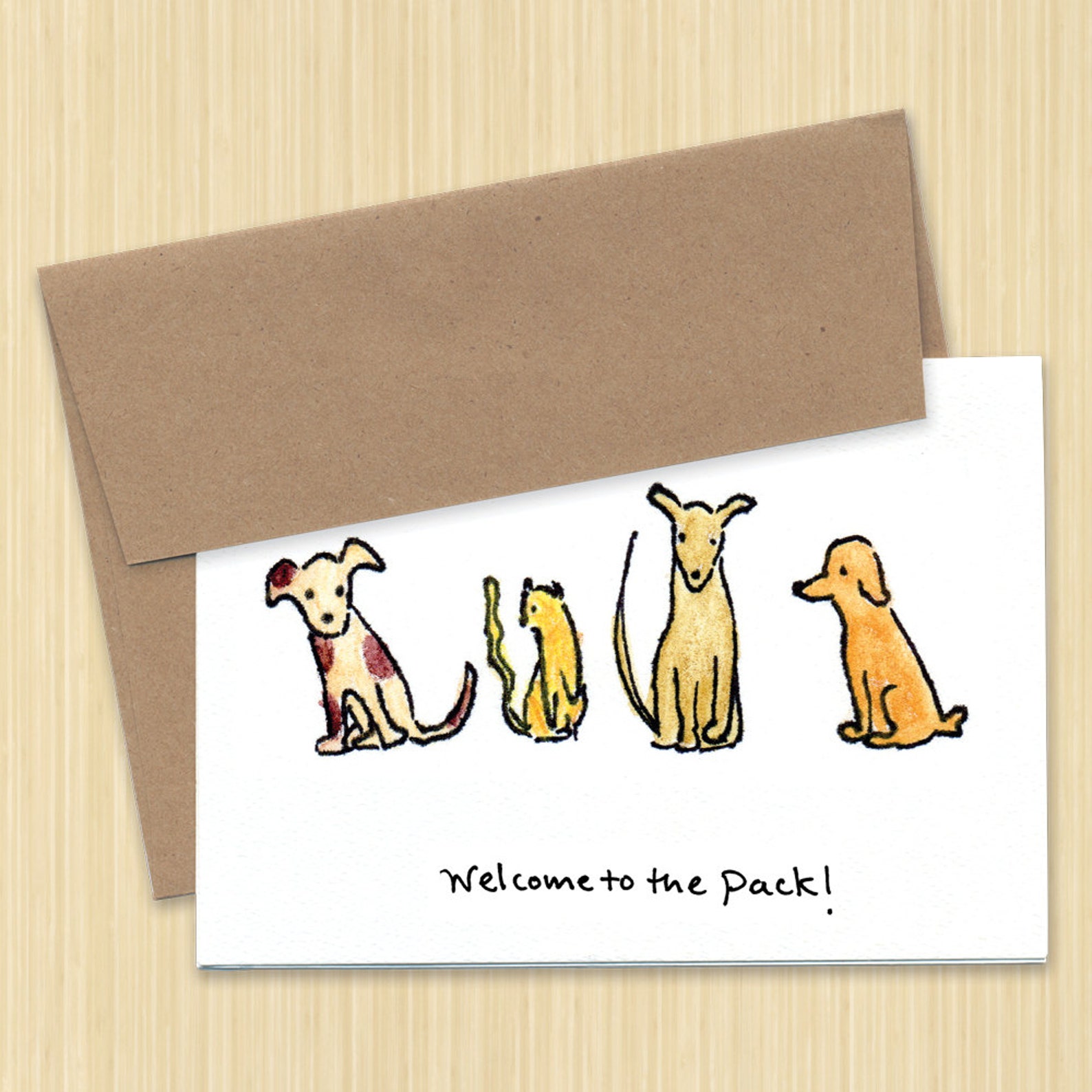 Welcome Card. Dog Card. Welcome to the Pack. Cat Card. New Pet Card ...