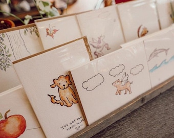 Variety Pack Greeting Cards - Etsy