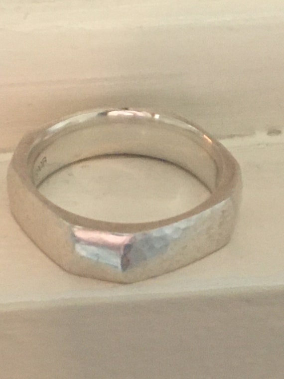 GEORG JENSEN 925 STERLING Silver Mens Solid Square Ba… - Gem