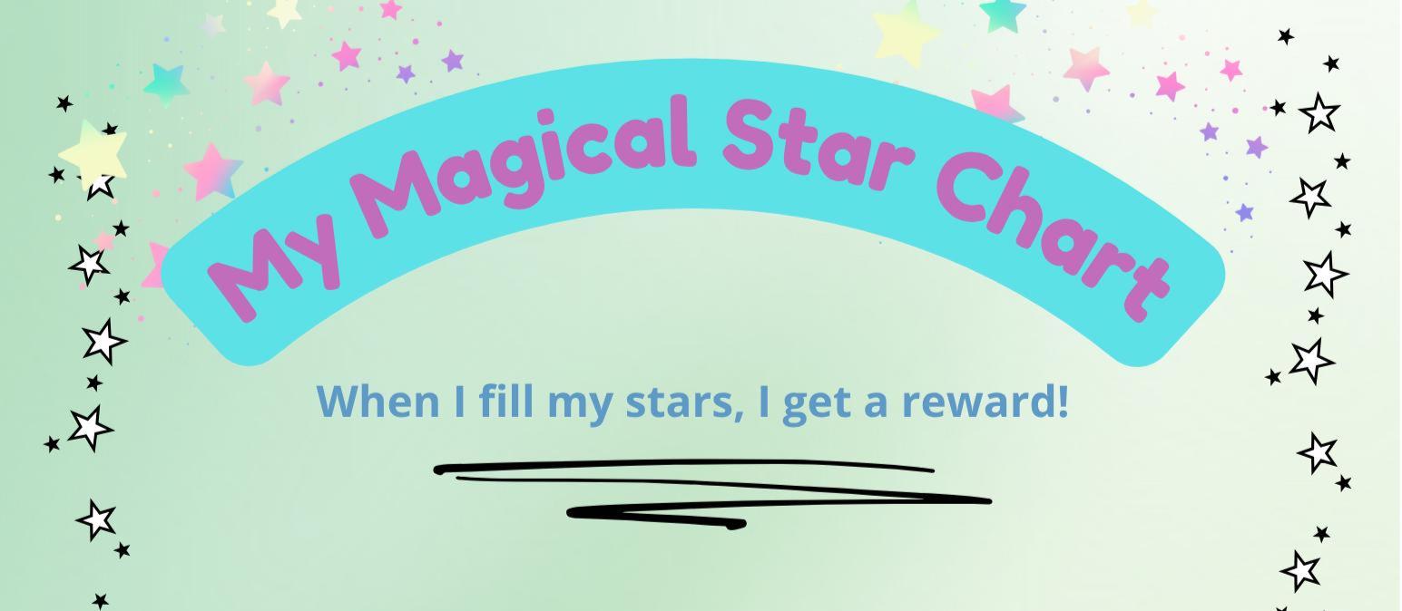 Magical Galaxy Star Chart Printable | Kids Behavior Reward Chart ...