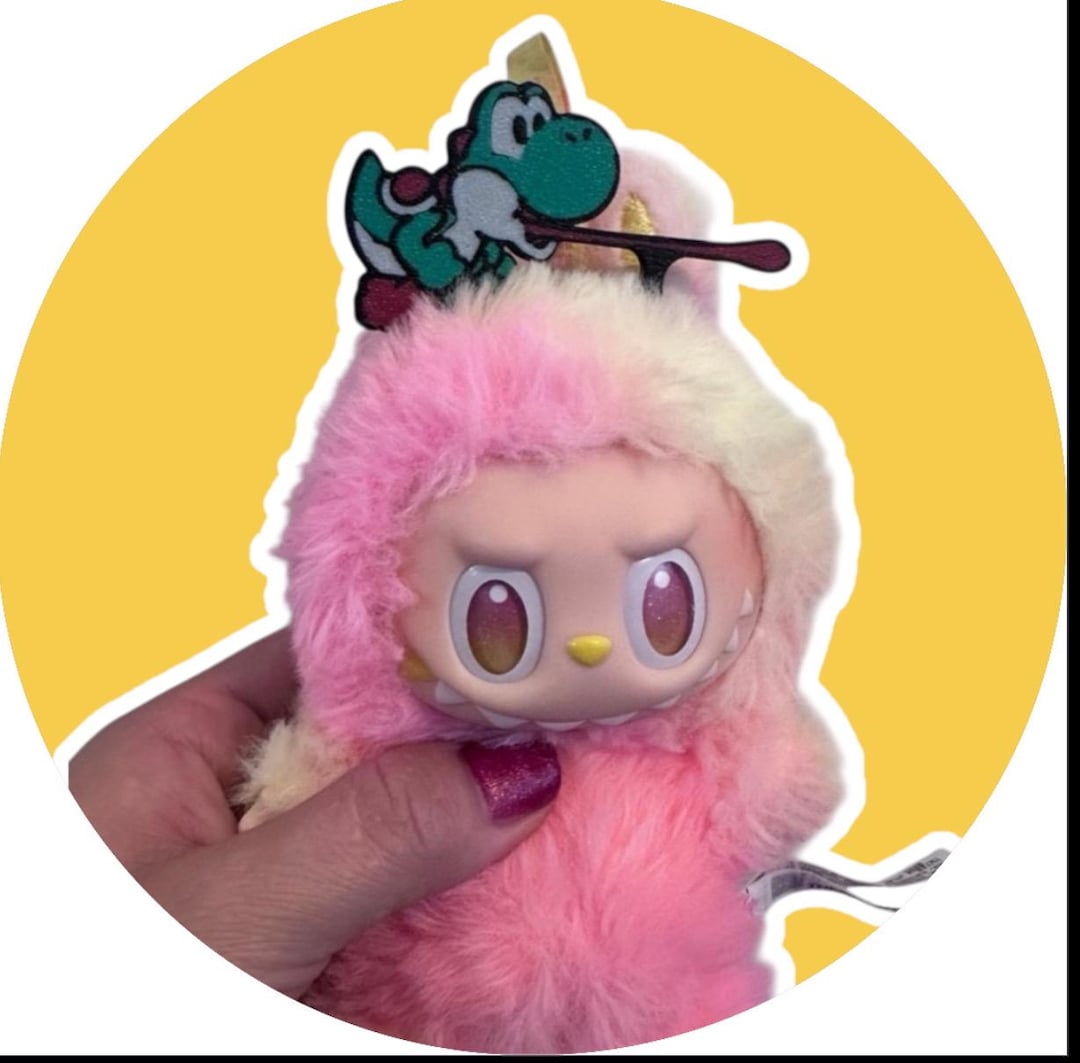 Labubu Headband - Yoshi - Labubu Clothes, Epic Universe , Mario World ...
