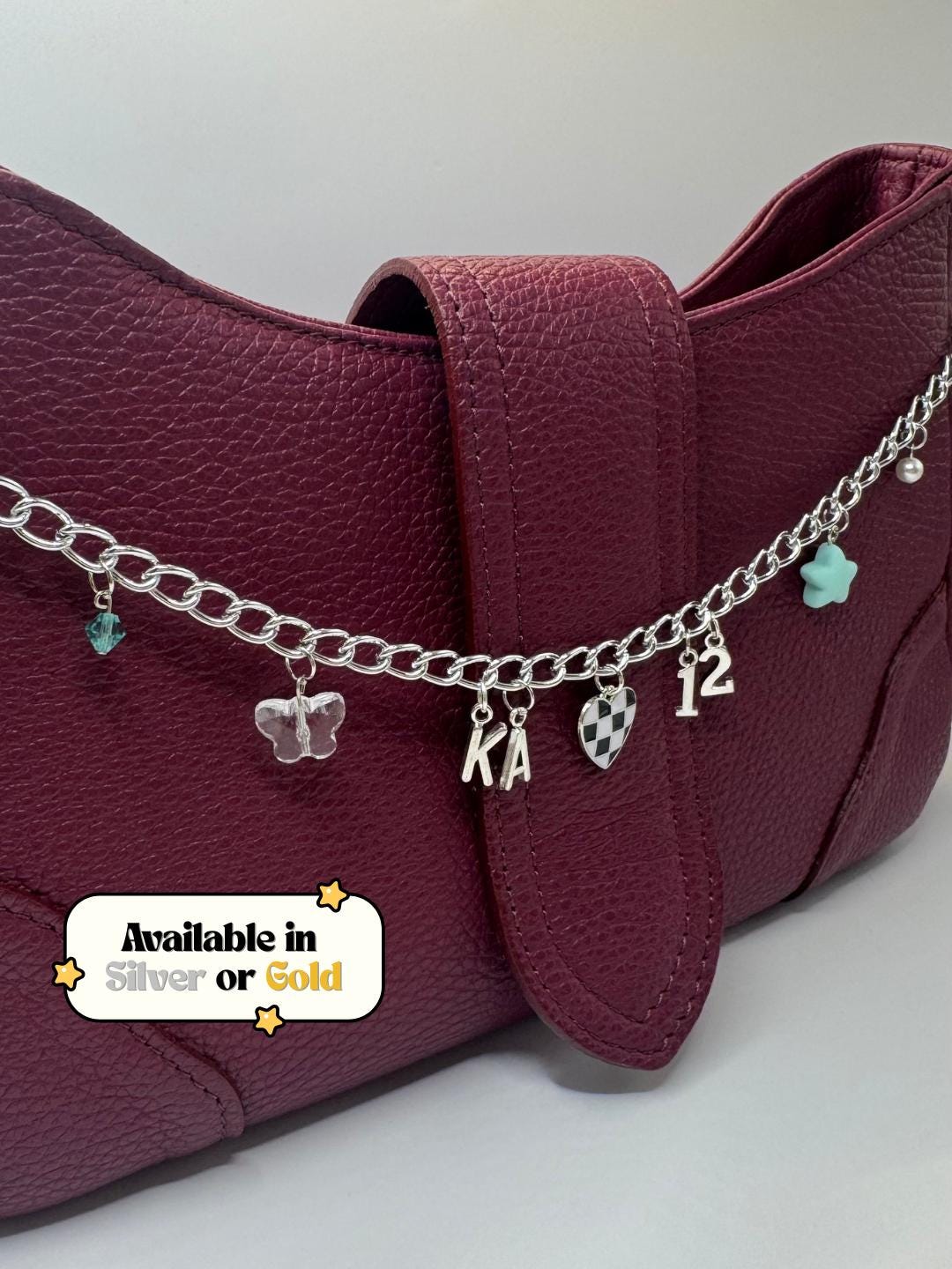 Kimi Antonelli F1 Bag Charm: Mercedes Team Colors, Driver Initials, #12 ...