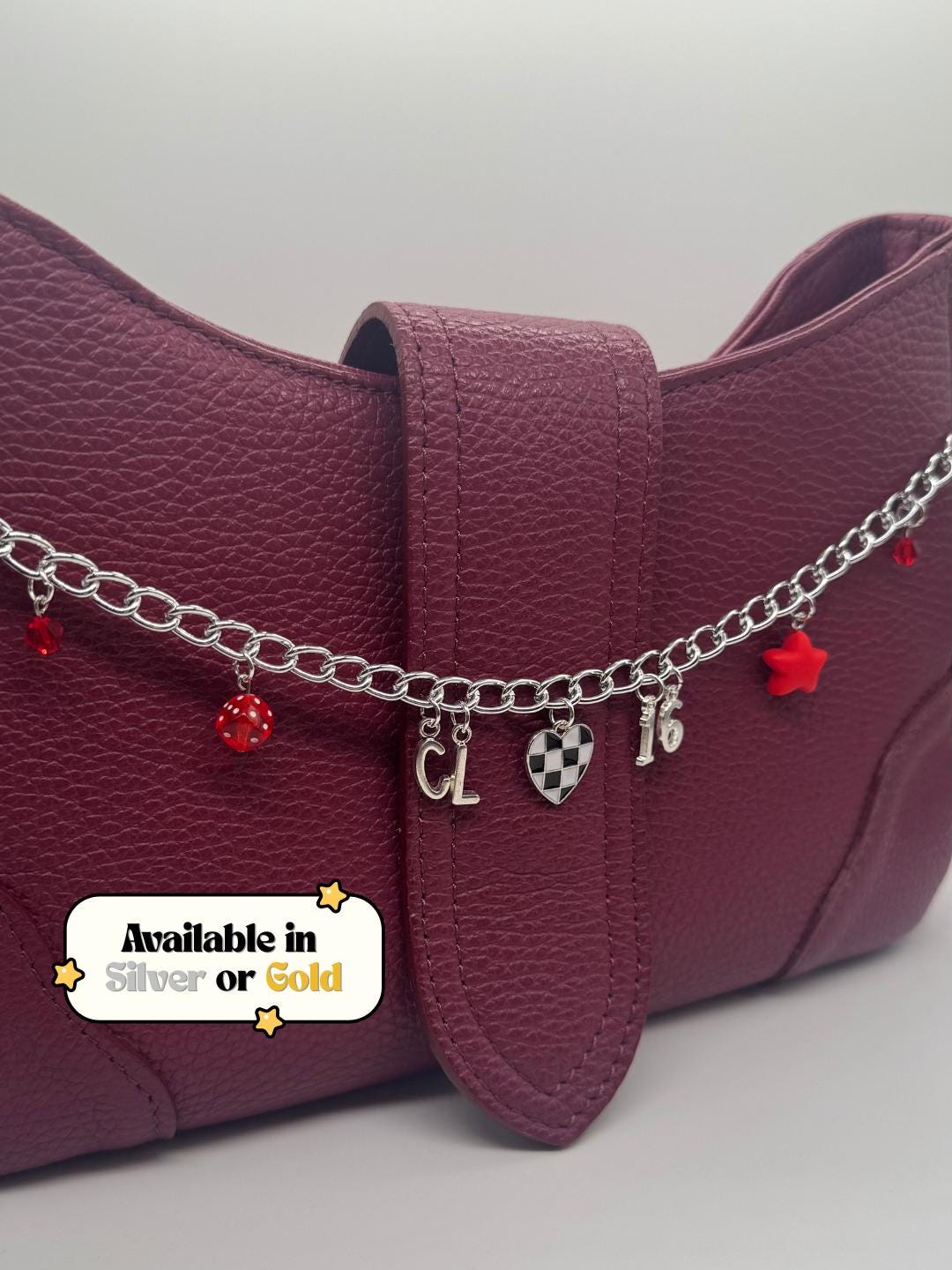 Charles Leclerc F1 Bag Charm: Ferrari Team Colors, Driver Initials, #16 ...