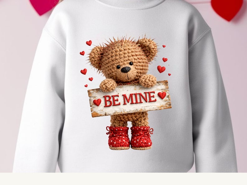 Valentine Teddy Bear Crochet Pattern Bundle PDF – Amigurumi Bear With ...