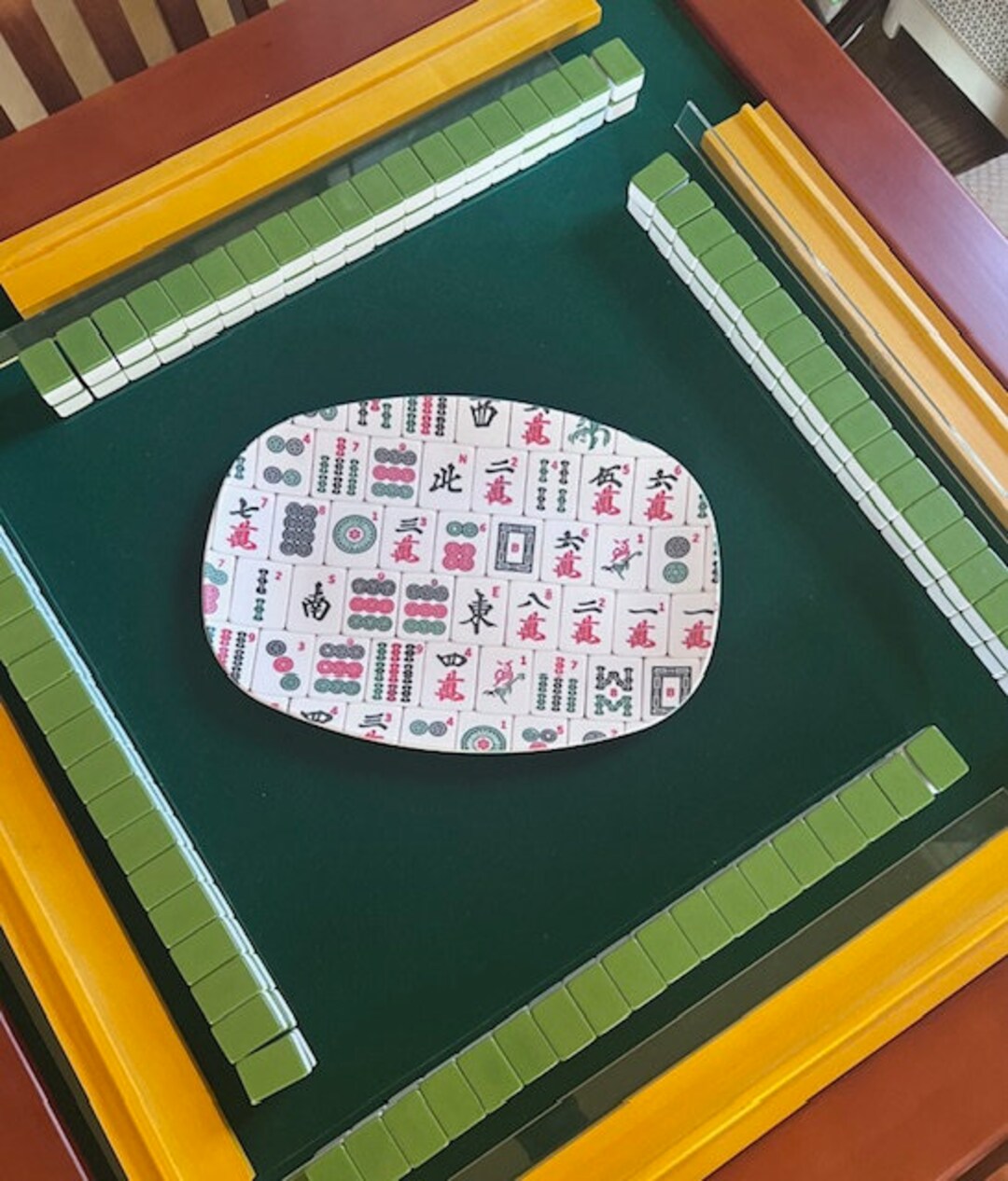 Mahjongg Serving Tray 16x11x2 - Etsy