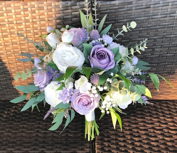 Ramos De Novia De Color Lavanda Y Lila
