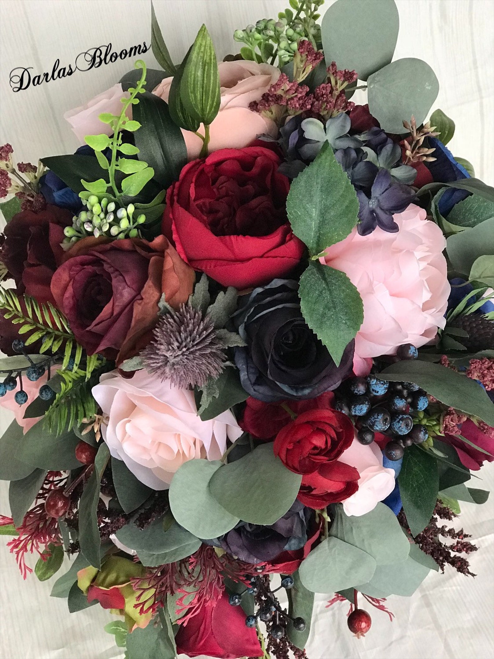 Cascade Wedding Bouquet Bridal Bouquet Waterfall Bouquet - Etsy