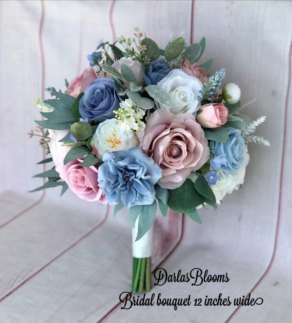 Rosa De Boda Azul Claro