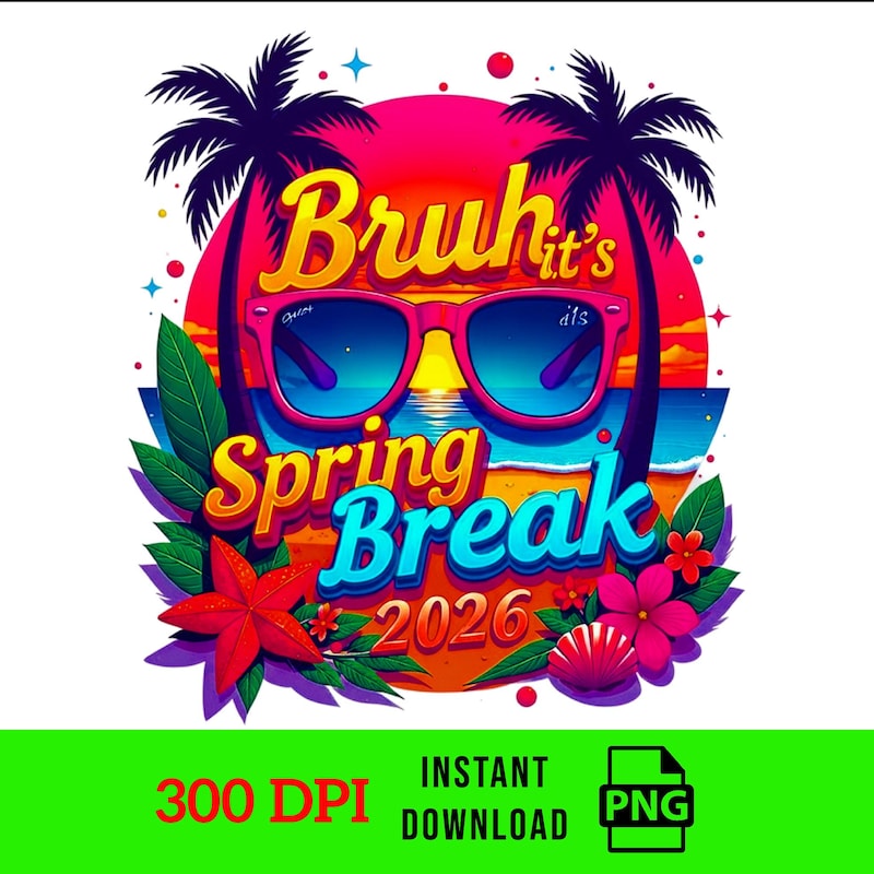 Spring Break 2026 Svg - Etsy