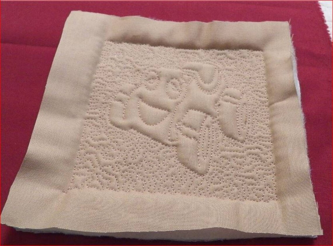 Trapunto Quilt Block Baby Machine Embroidery Design Pattern - Etsy