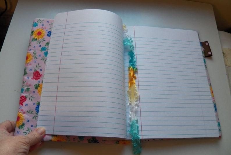 Book Cover In-the-hoop Machine Embroidery Journal NEW With Pen - Etsy
