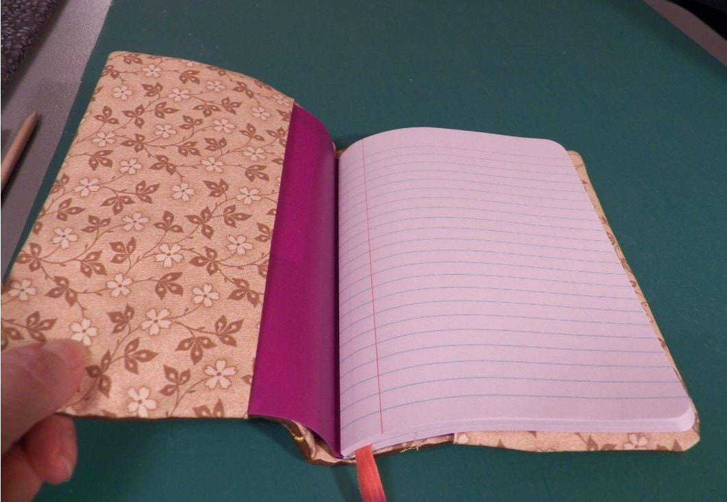 Book Cover In-the-hoop Machine Embroidery Journal Quick & Easy Large 5 ...