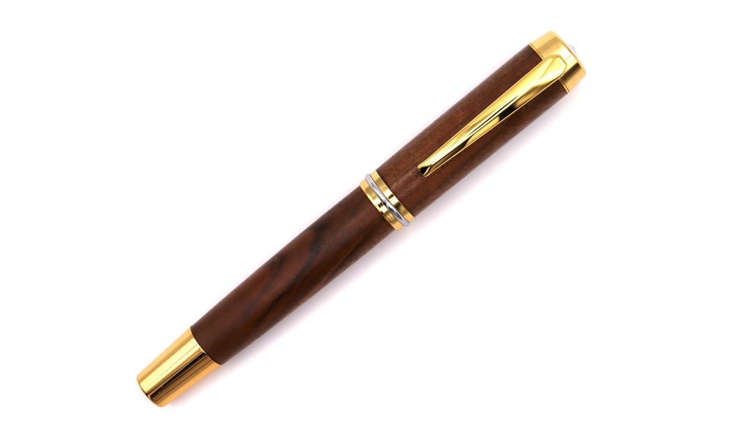 Patriarch Fountain Pen - Turkish Walnut - Etsy