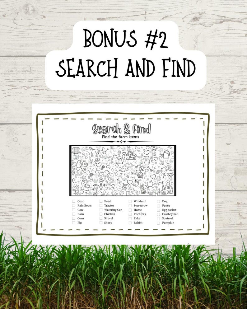 Printable Dramatic Play Farm Set for Pretend Play - Farmers Market ...