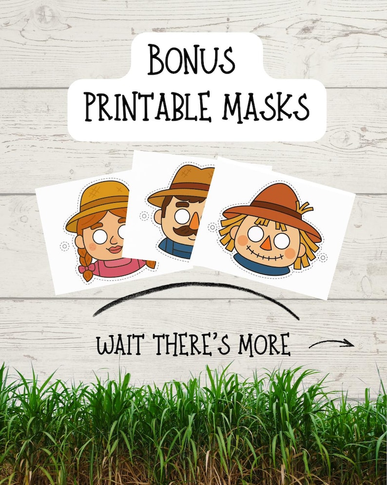 Printable Dramatic Play Farm Set for Pretend Play - Farmers Market ...