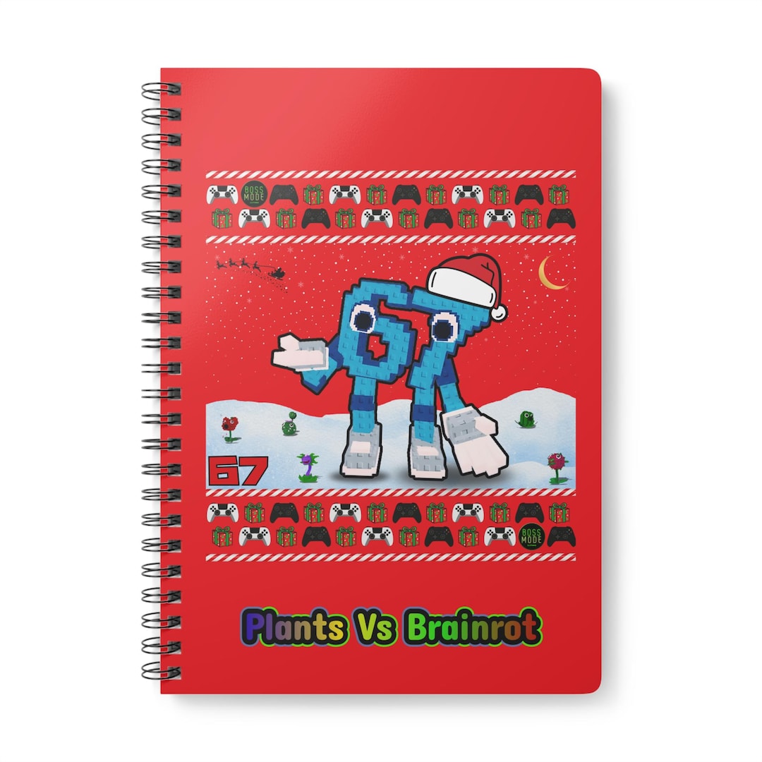 6 7 Notebook, A5 ROBLOX Steal a Brainrot Notepad for Gamers - Journal ...