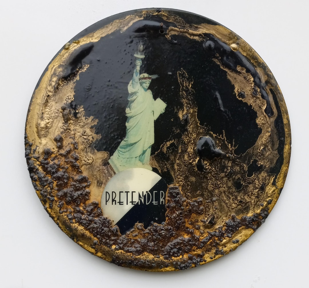Statue of Liberty Painting "the Great Pretender" United States of ...