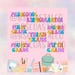 Digital Groovy Girls School Mini Banner Template — Preschool to Fifth ...